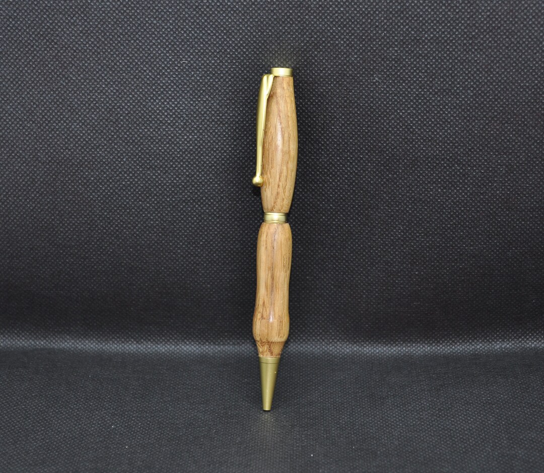 Wood - Oak - Sovereign Twist - Gold Finish - Etsy