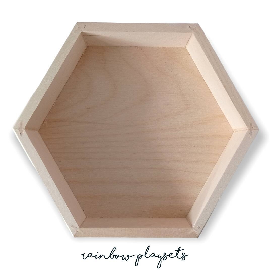 Wooden tray Hexagonal tray Sensory activities Sensory rice Sensory ...