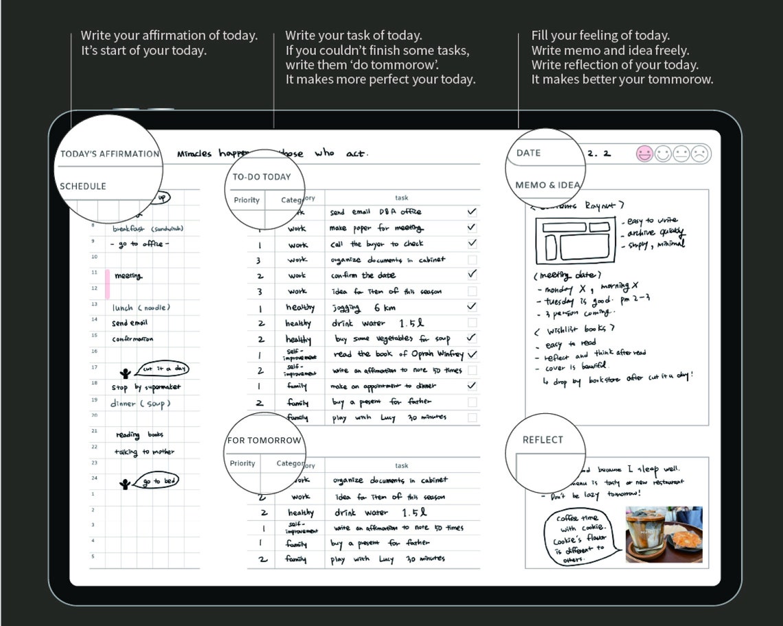 ADHD Daily Planner, ADHD Productivity Planner, ADHD Planner for Adult ...