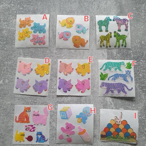 Original Sandylion Sticker Demolition Vintage Pearly Shiny - Etsy