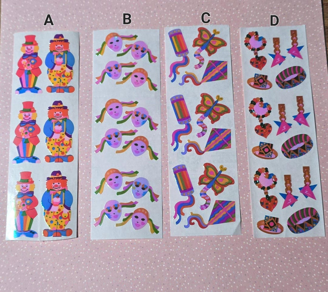 Original Vintage Sandylion Sticker, Pearly Mop 90s Sticker - Etsy