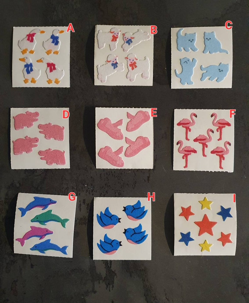 Original Sandylion Sticker Demolition Fuzzy Fabric Rare 90s - Etsy