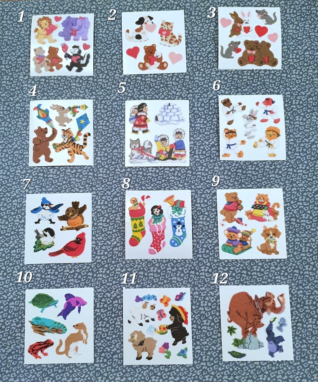 Original Sandylion Sticker Abriss Fuzzy Stoff Rare Selten 90er 90's ...