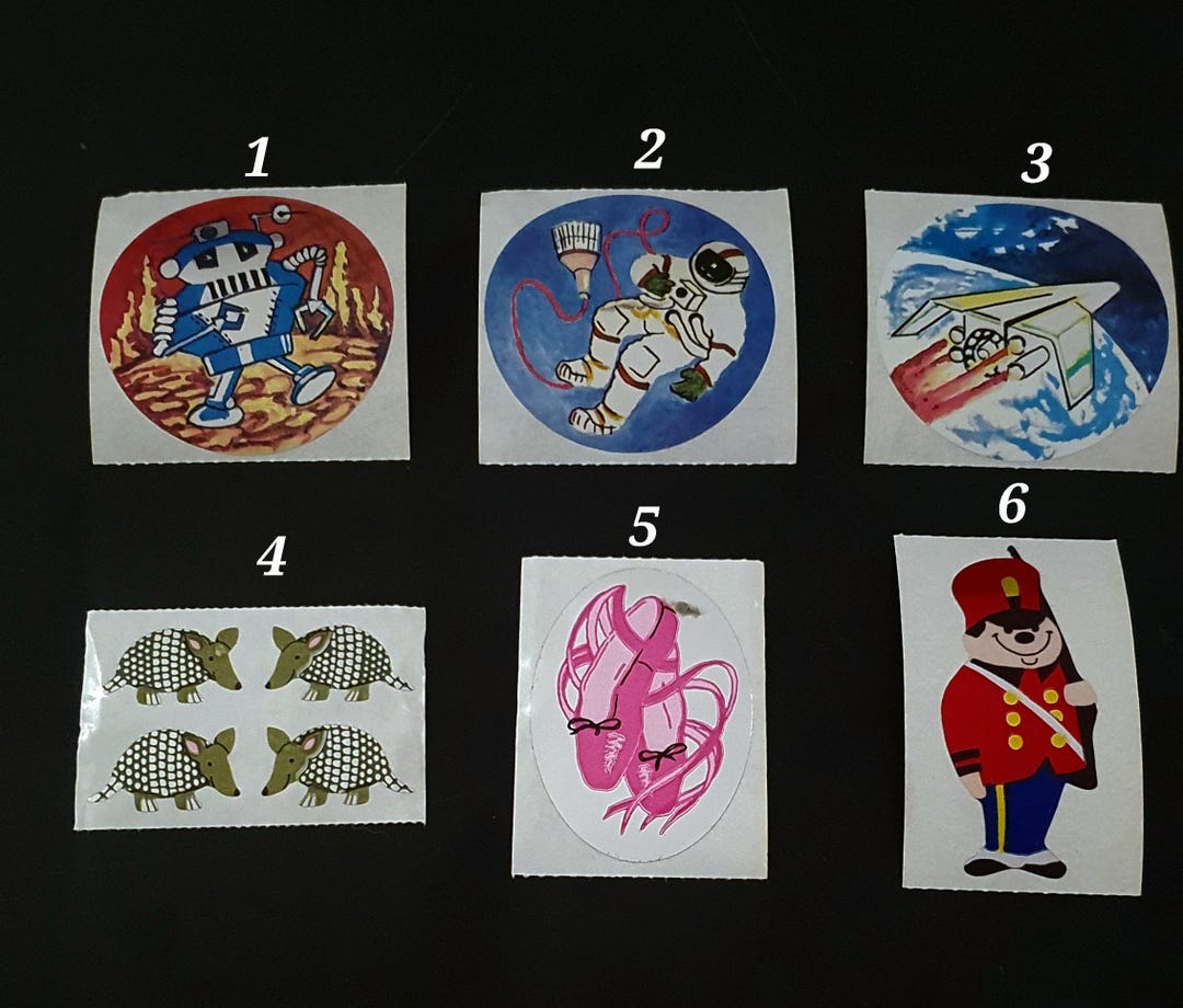 Original Sandylion Sticker Mylar Metallic Foil 80s Vintage Sticker ...