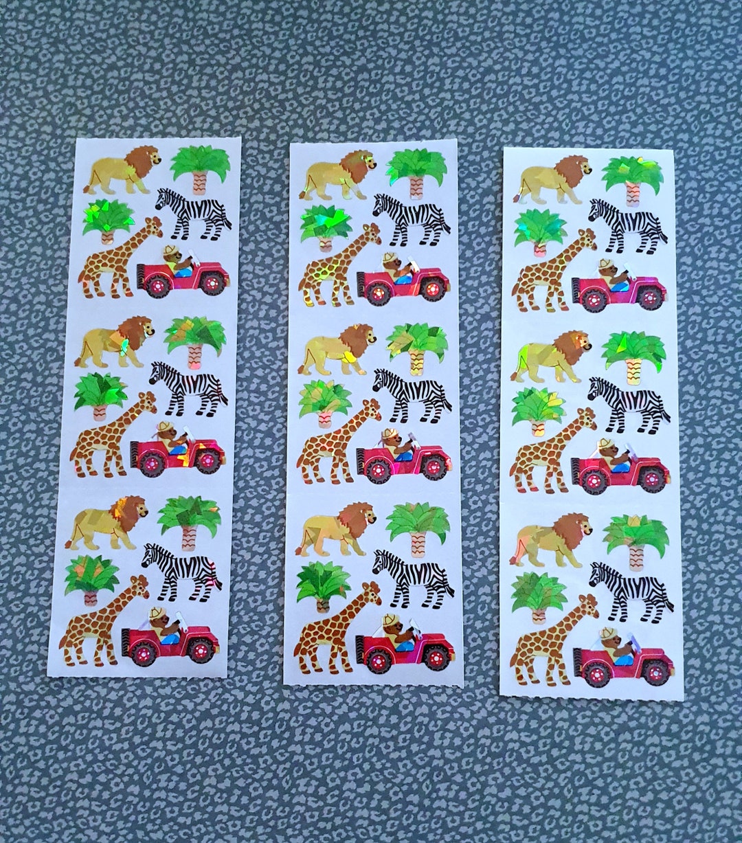 Original Sandylion Sticker Prisma 3x3 Strips Vintage Sticker 90s Rare ...