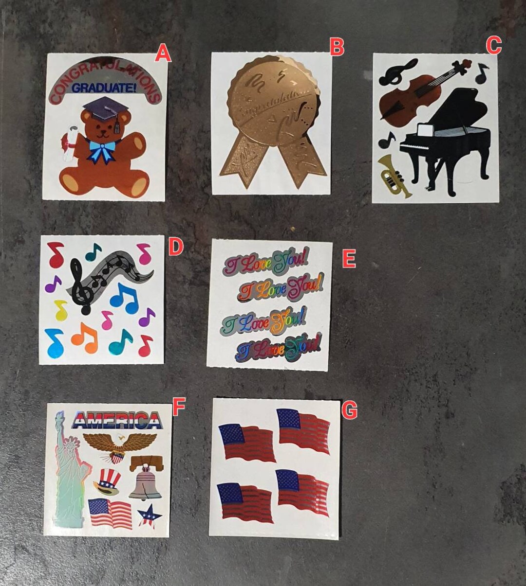 Original Sandylion Sticker Demolition Mylar Metallic Vintage 90s 90's ...