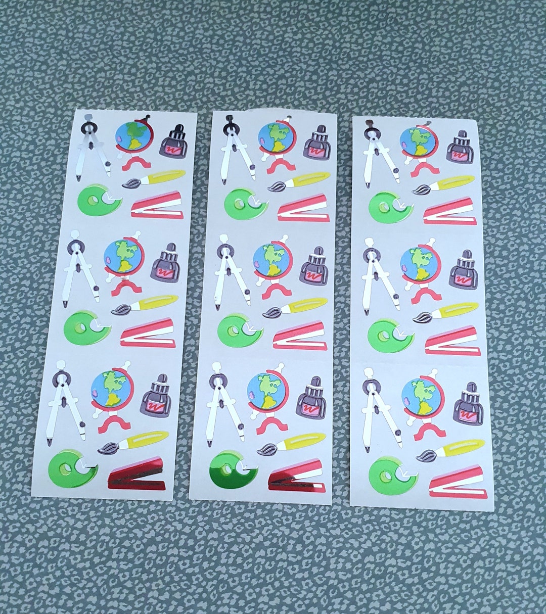 Original Sandylion Sticker Mylar 3x3 Strips Vintage Sticker 90s 90's ...