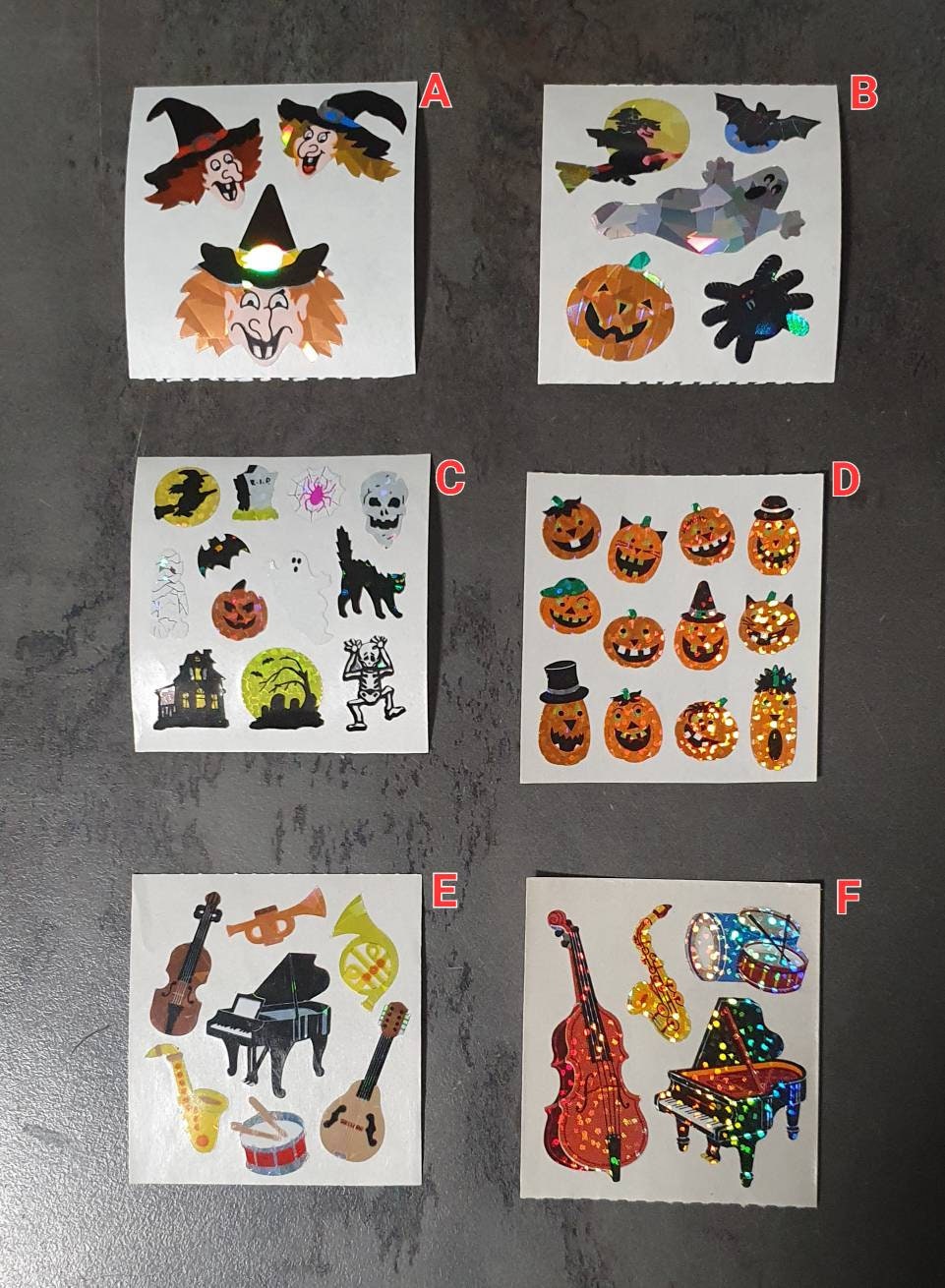 Original Sandylion Sticker Demolition, Prismatic Glitter Prisma Laser ...