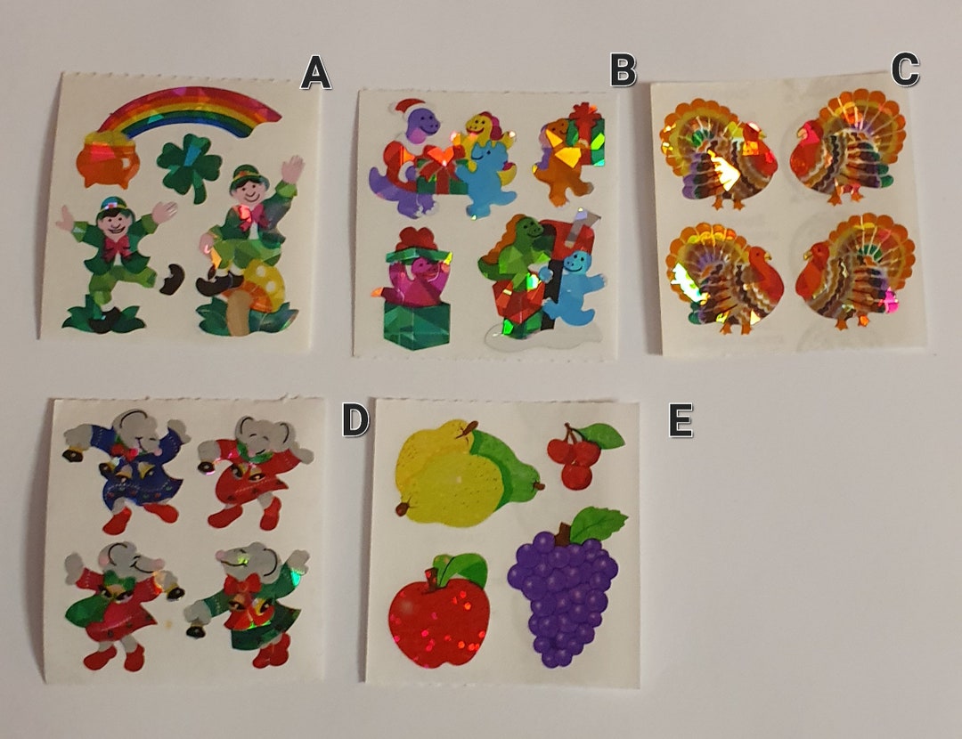 Original Sandylion Sticker Demolition Prisma Prismatic Glitter Vintage ...