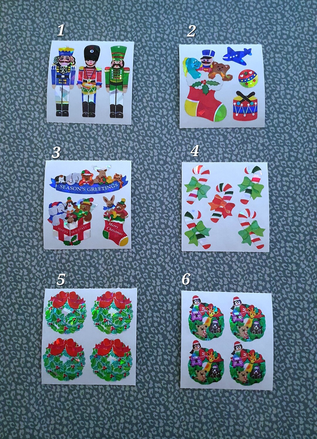 Original Vintage Sandylion Stickers, Prisma Glitter 90s Stickers - Etsy