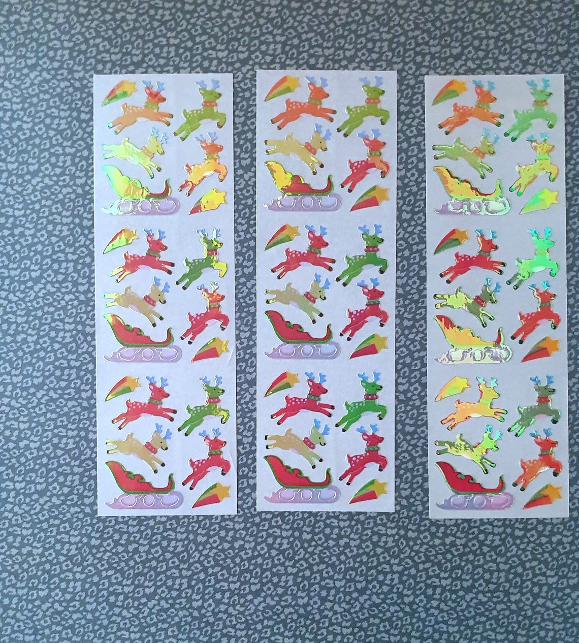 Original Sandylion Stickers Pearly Stripes, 90s Vintage Stickers - Etsy