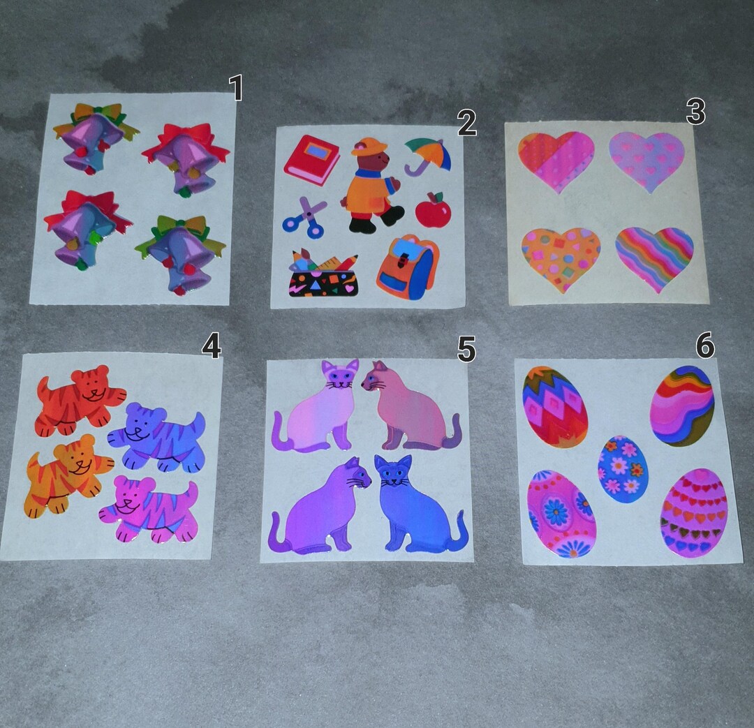 Original Sandylion Sticker Teardown Pearly Mop 90s Sticker Vintage - Etsy