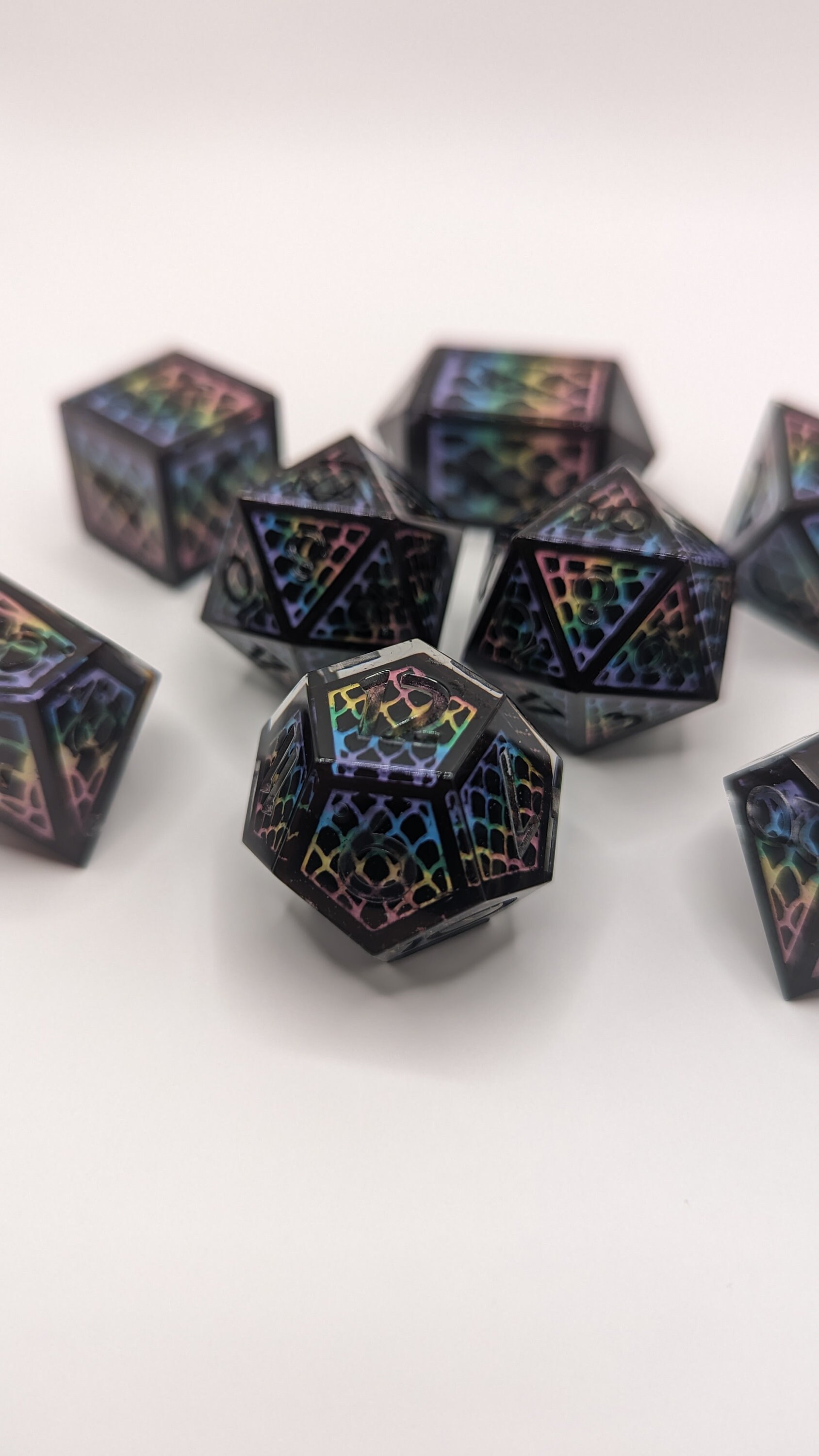 Pastel Goth Girls Can Step on Me Handmade RAW Large Sharp Edge Resin ...