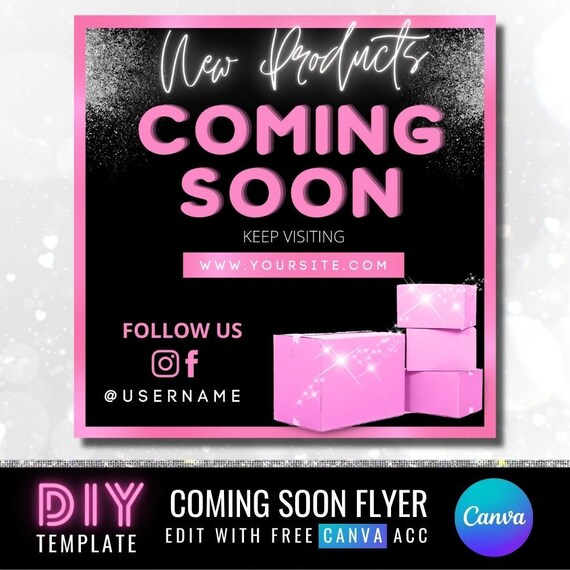 Coming Soon Poster Template