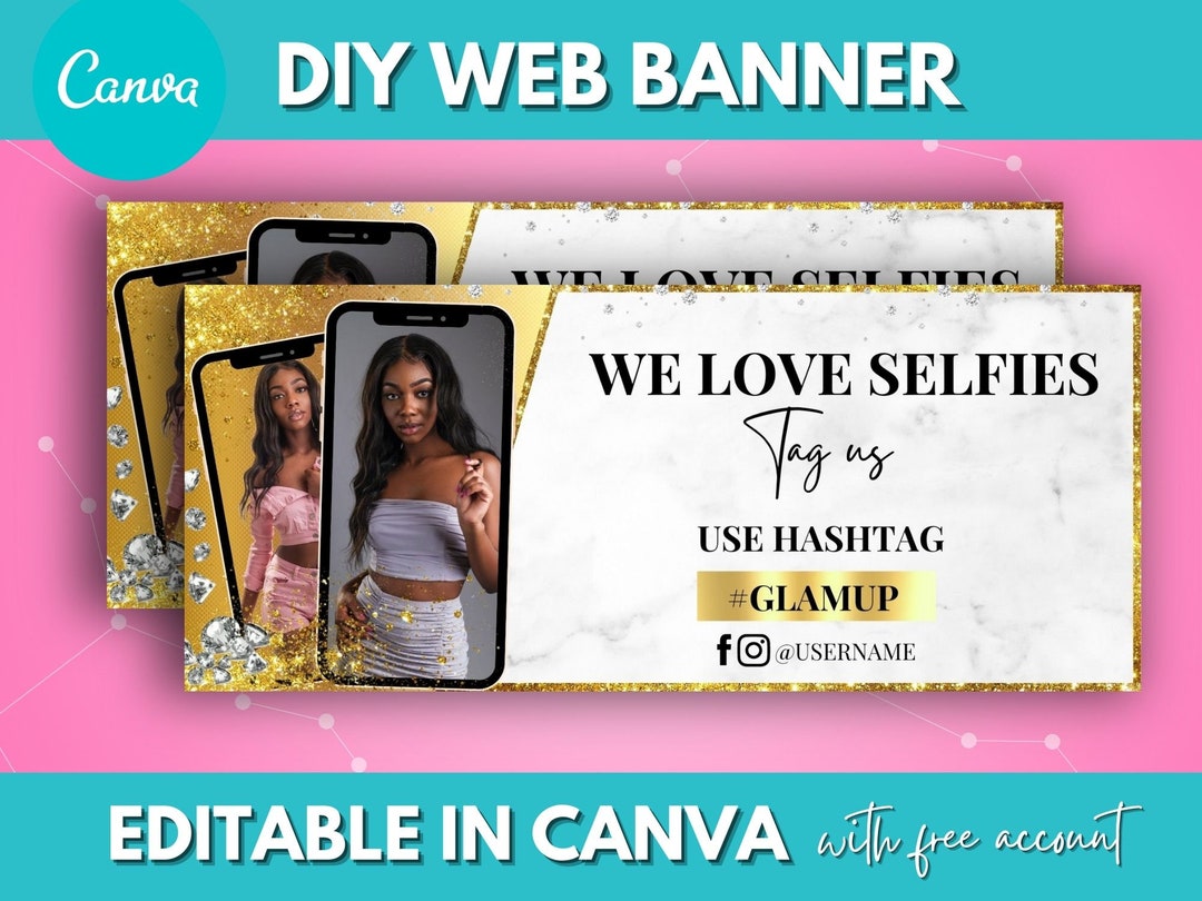 DIY Web Banners Website Banners Shopify Website Banners - Etsy