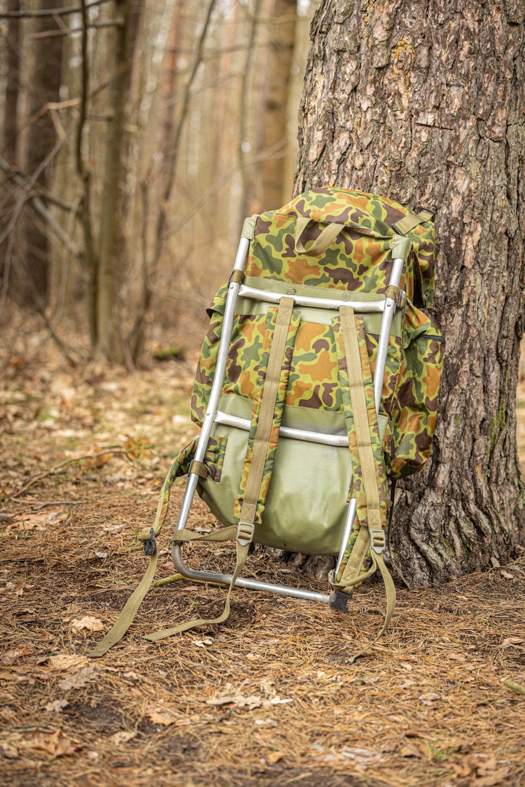 Polish Airborne Backpack Rucksack 80s Polish Communist Airborne ...