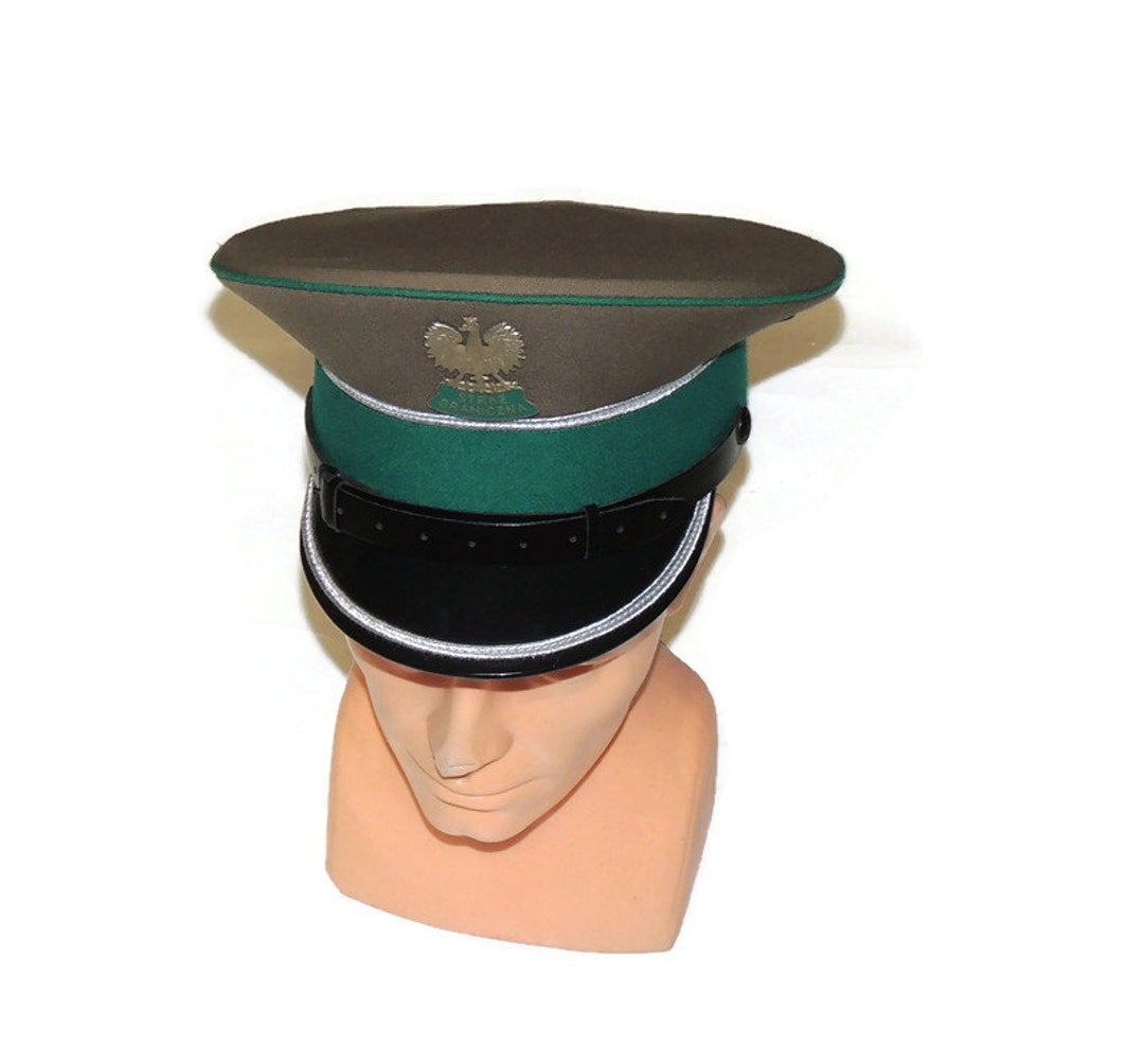 Original Polish Border Guard Service Cap With Badge - Etsy