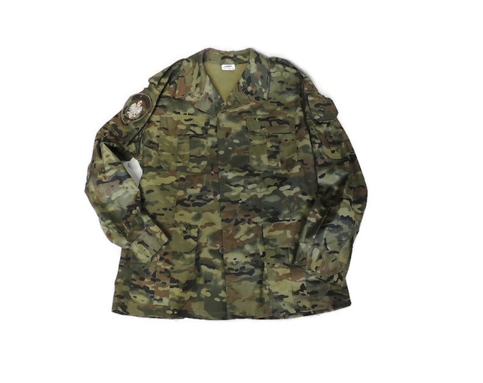 SG14 Polish Border Guard Suez Camo Issued Jacket Summer - Etsy