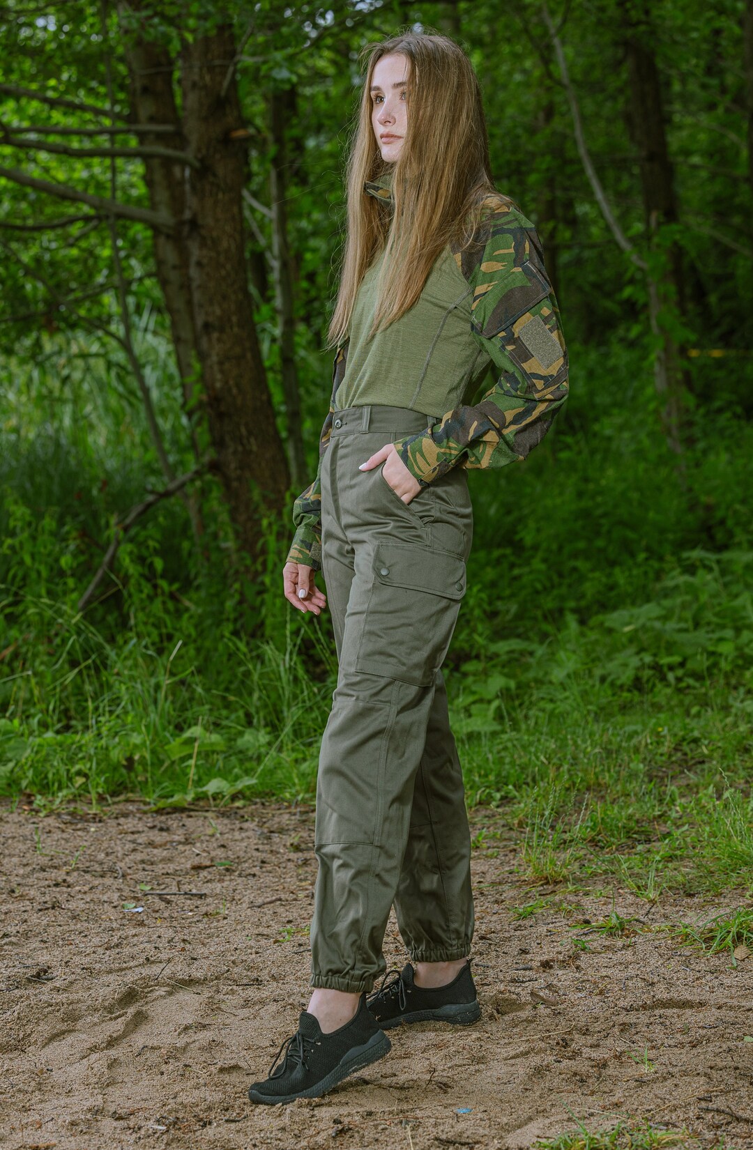 French Army F1 Combat Pants Olive Issued 80's Retro Style - Etsy