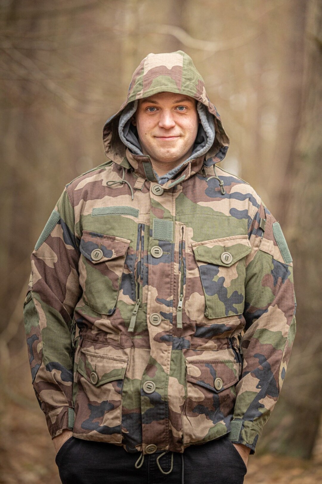 French F3 Parka CCE With Hood Army Surplus Issued Legion Etrangere - Etsy