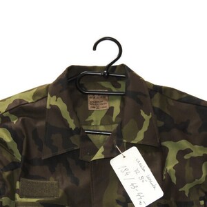 Czech Army Field Shirt in Vz95 Woodland Camouflage New Buttondown - Etsy