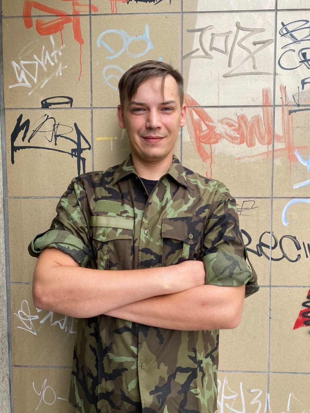 Czech Army Field Shirt in Vz95 Woodland Camouflage New Buttondown - Etsy