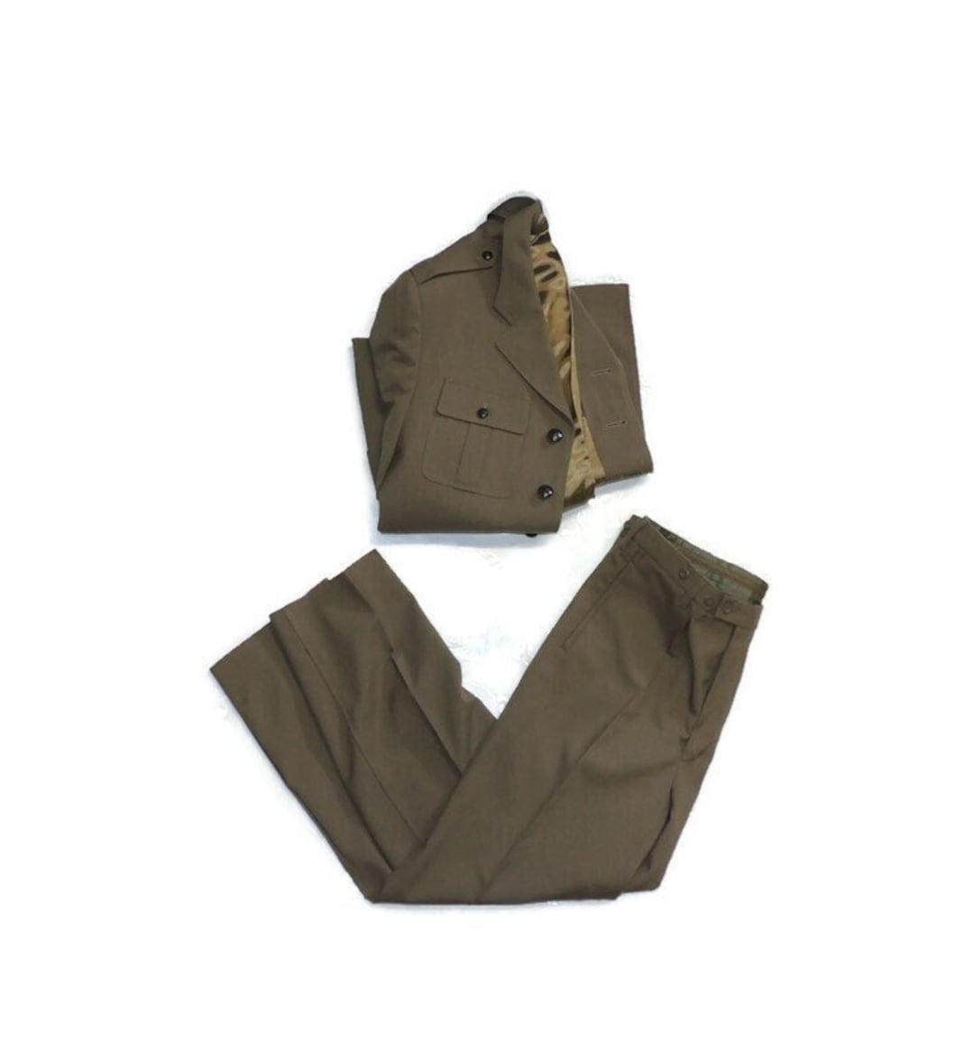 Polish Army Dress Uniform No Rank Olive Khaki Original - Etsy