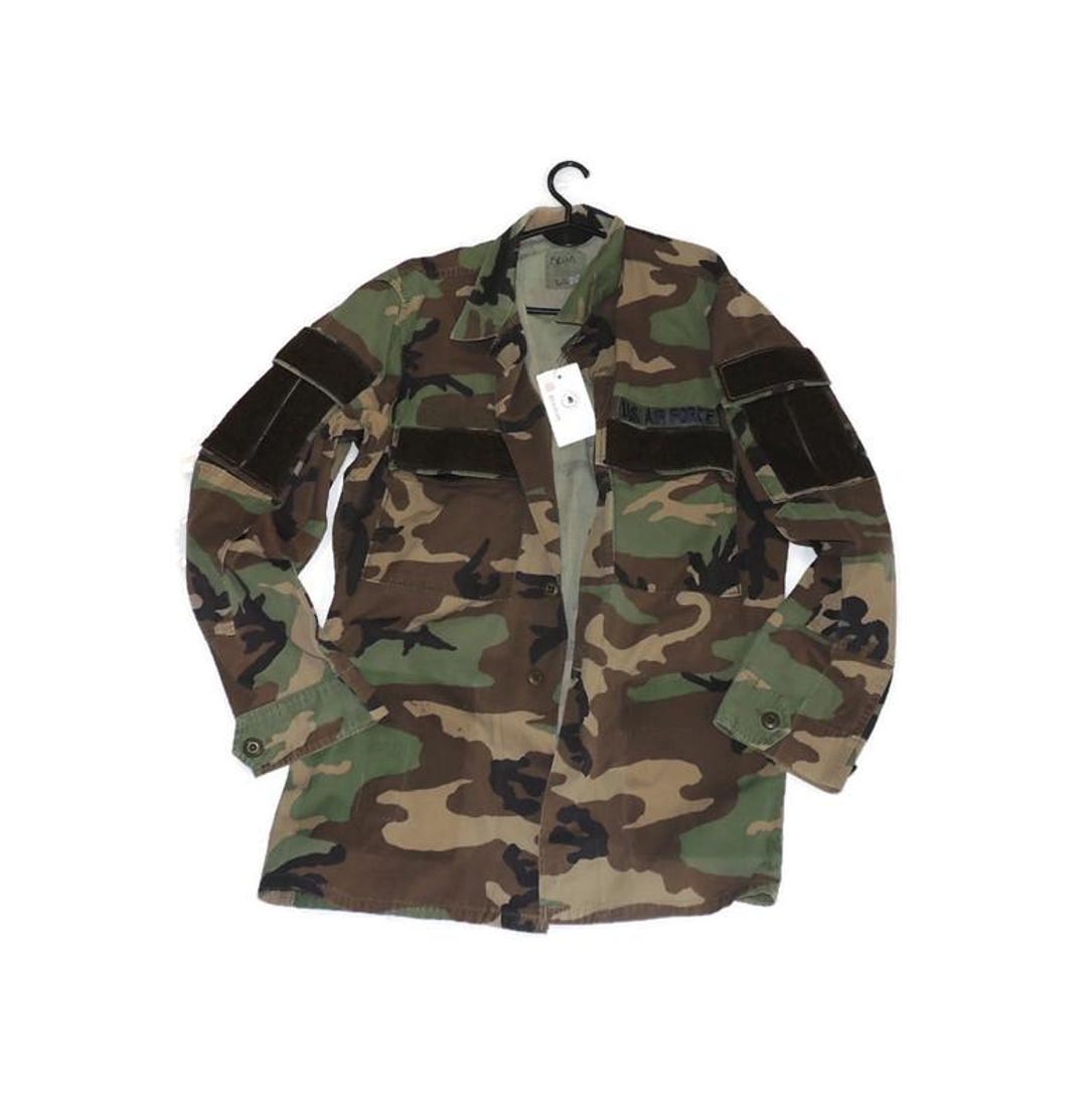 Woodland BDU Raid Modified Jacket Medium Long Ripstop - Etsy