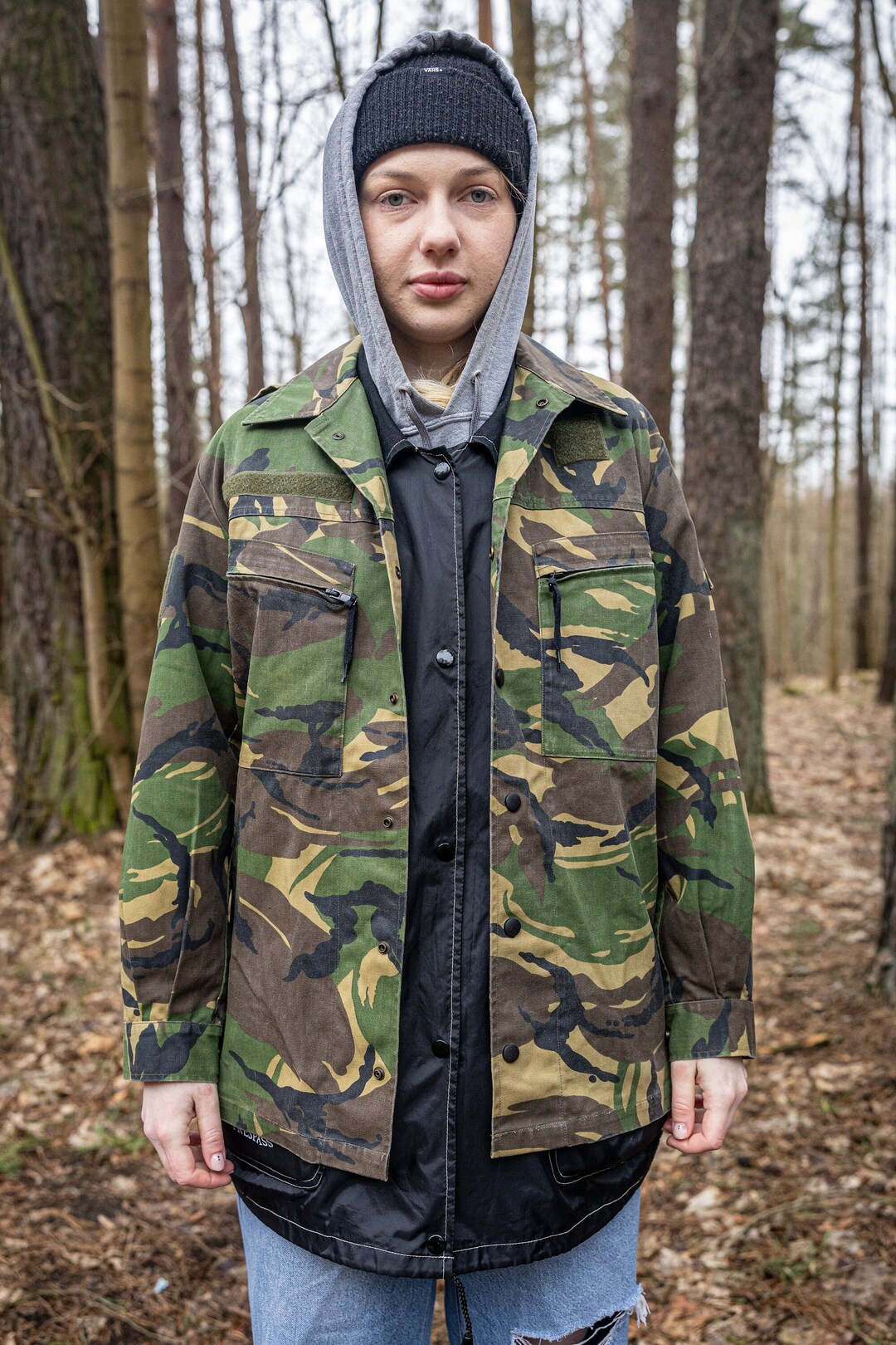 Dutch Army DPM Jacket Twill With Zipper Pouches Issued Original - Etsy