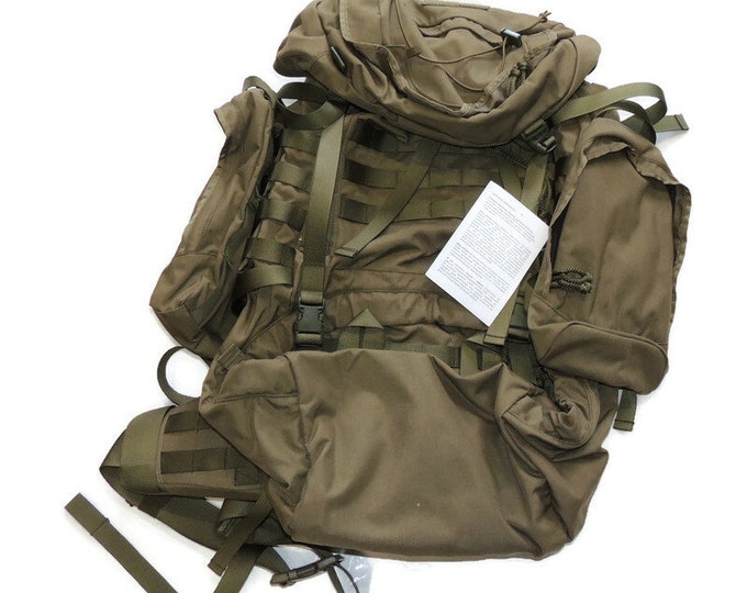 Polish Army Issued Backpack OD Green With Pouches NEW - Etsy