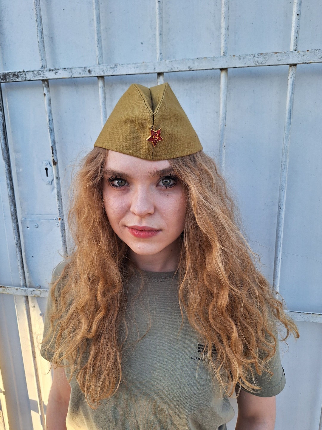 Forage Cap Soviet Union Red Army Cap With Badge Russian Made - Etsy