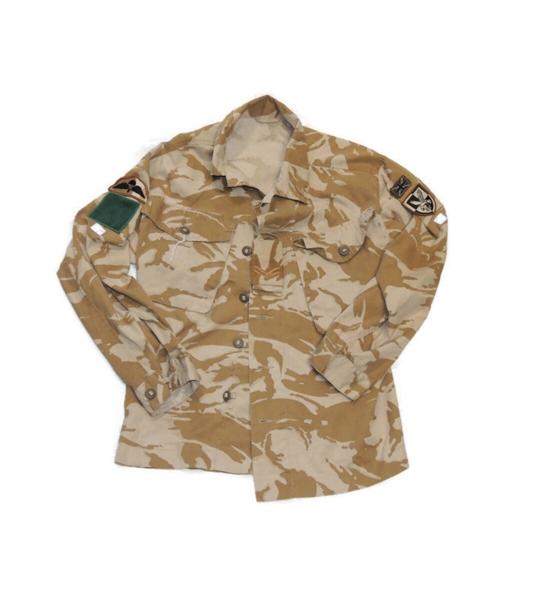 British Paratroopers Desert Uniform Jacket DPM With Insignia - Etsy