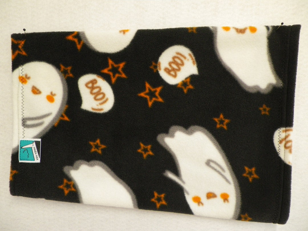 Greyhound Snood in Cute Ghost Polar Fleece (with Lead Hole) - Etsy
