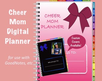 Editable Cheer Planner, Digital Cheer Planner, Cheer Coach Planner ...