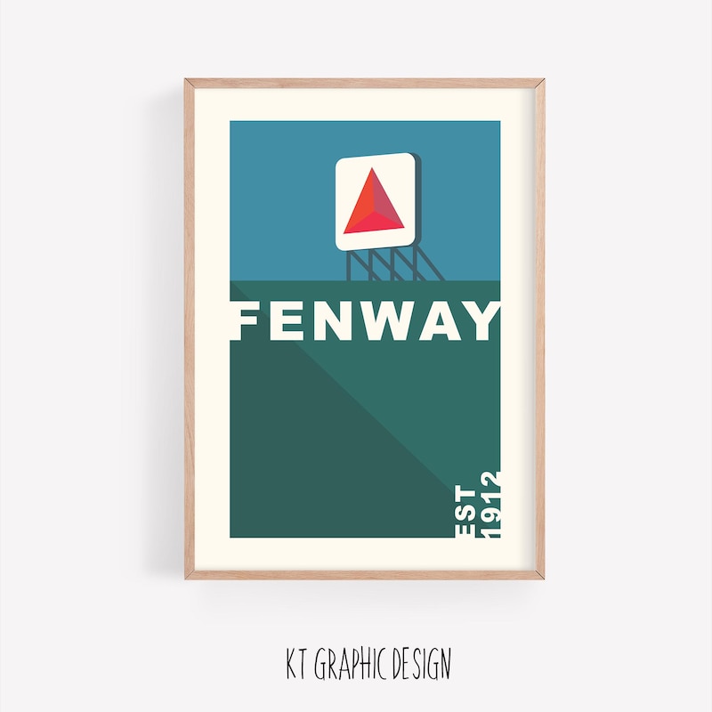 Fenway Park Sign - Etsy
