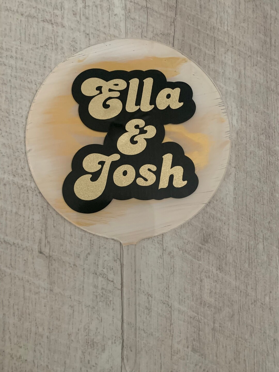 Personalised Wedding Cake Topper Quirky Cake Topper - Etsy UK