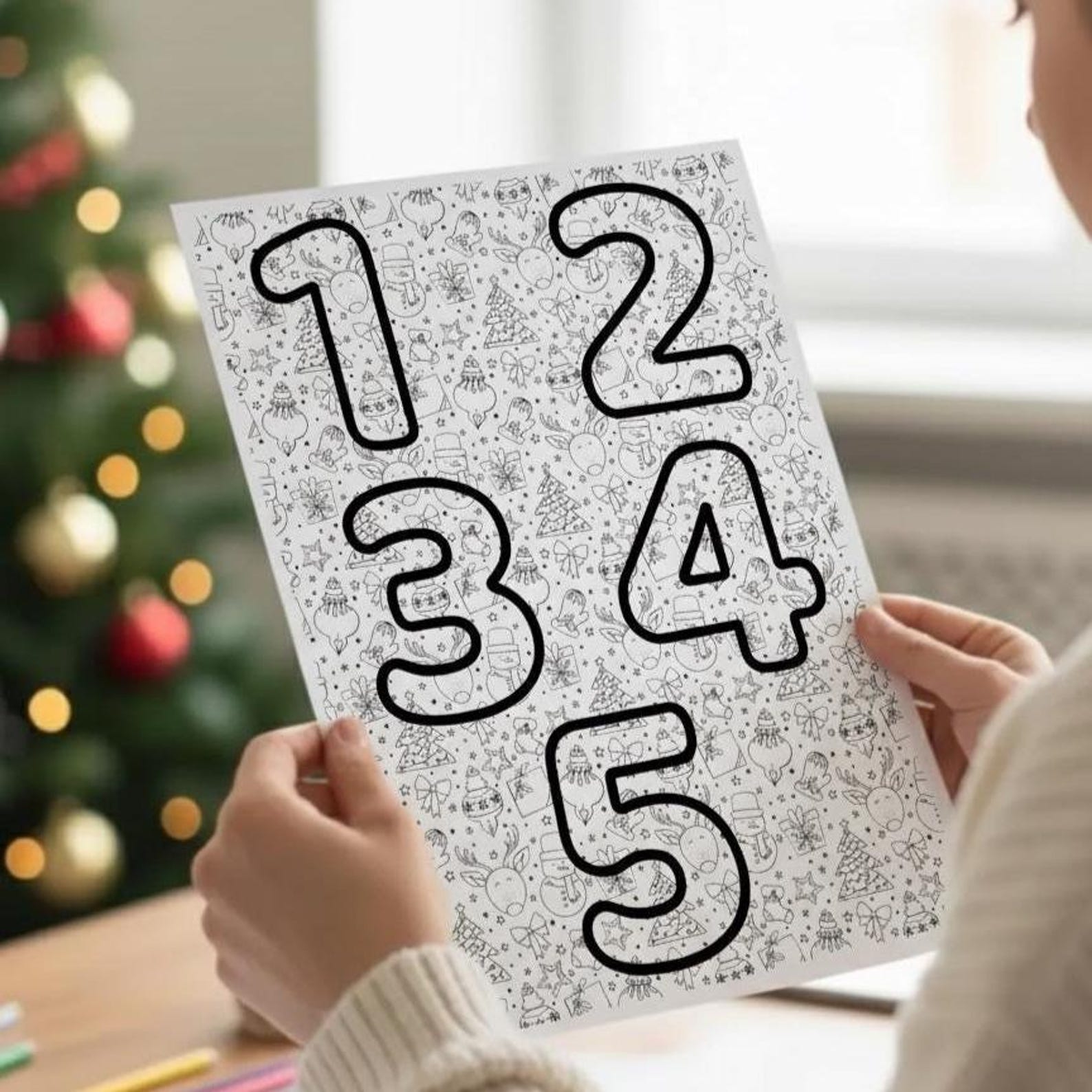 10 Pcs for 4 in Hoops Christmas Numbers Embroidery Pattern: Stick and ...
