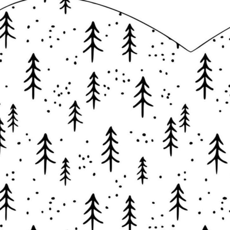 Multi Hoop Sized Forest Heart Embroidery Stick and Stitch Pattern, PDF ...