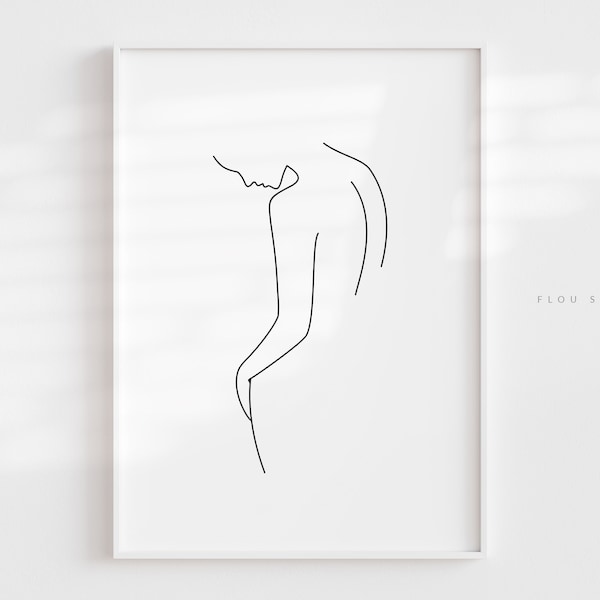 Curve Line Art - Etsy