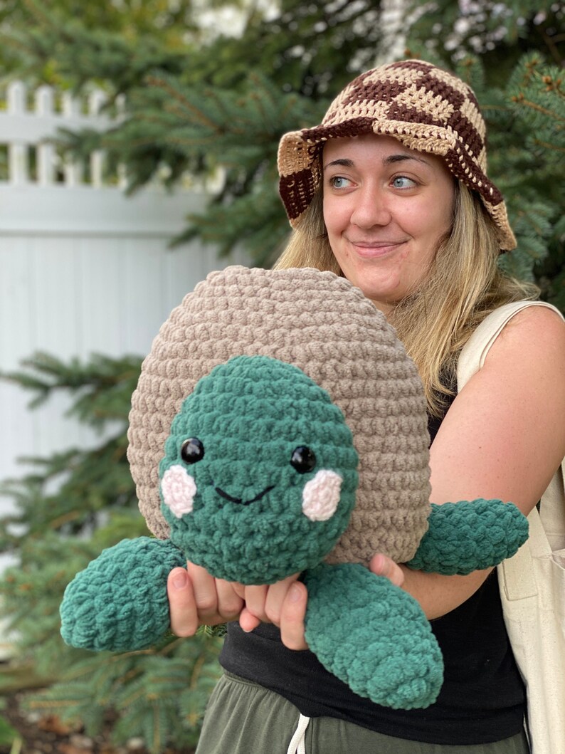 Tortellini the Turtle Amigurumi Plushie - Etsy