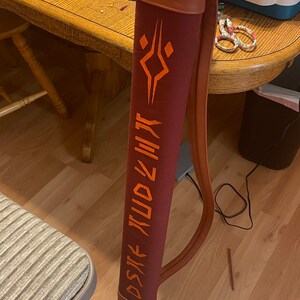 Padded Lightsaber Blade Carrying Bag Sheath—character Inspired and ...