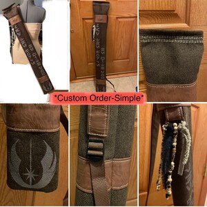 Padded Lightsaber Blade Carrying Bag Sheath—character Inspired and ...