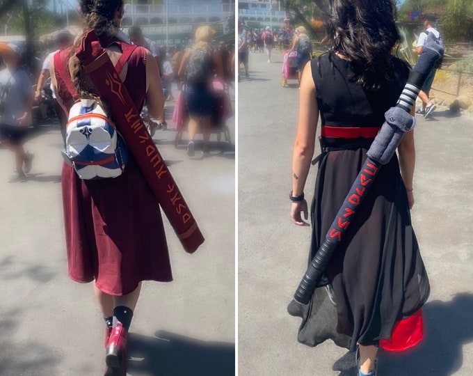 Padded Lightsaber Blade Carrying Bag Sheath—character Inspired and ...