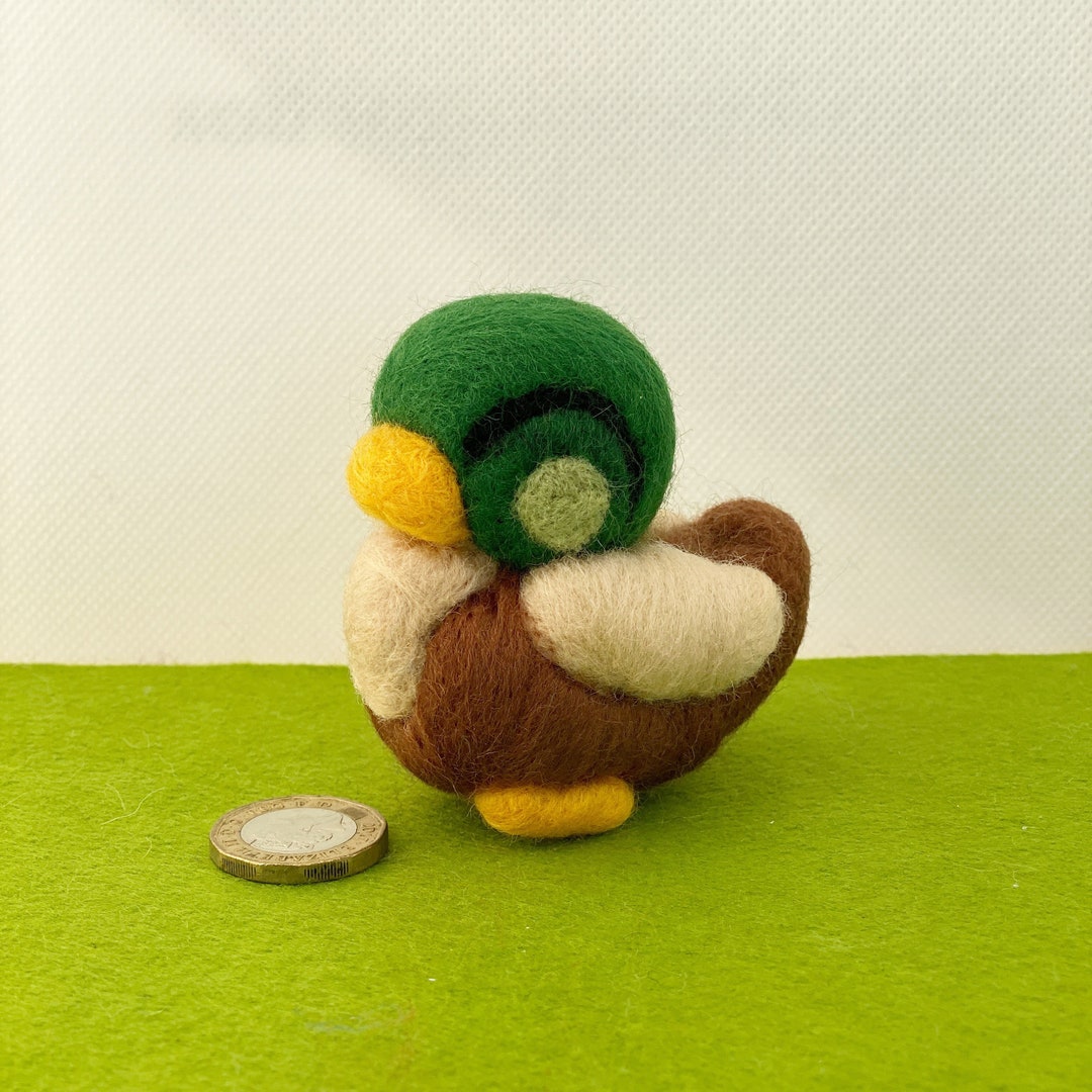 Felting Needle Stardew Valley Inspired Duck, Handmade Duck, Happy Ducky ...