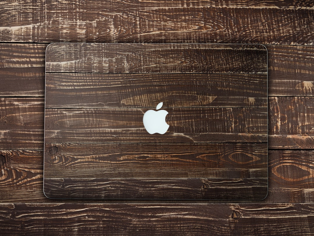 Wood Style Texture Print MacBook Case for New Pro Mac Laptop 13 2019 ...