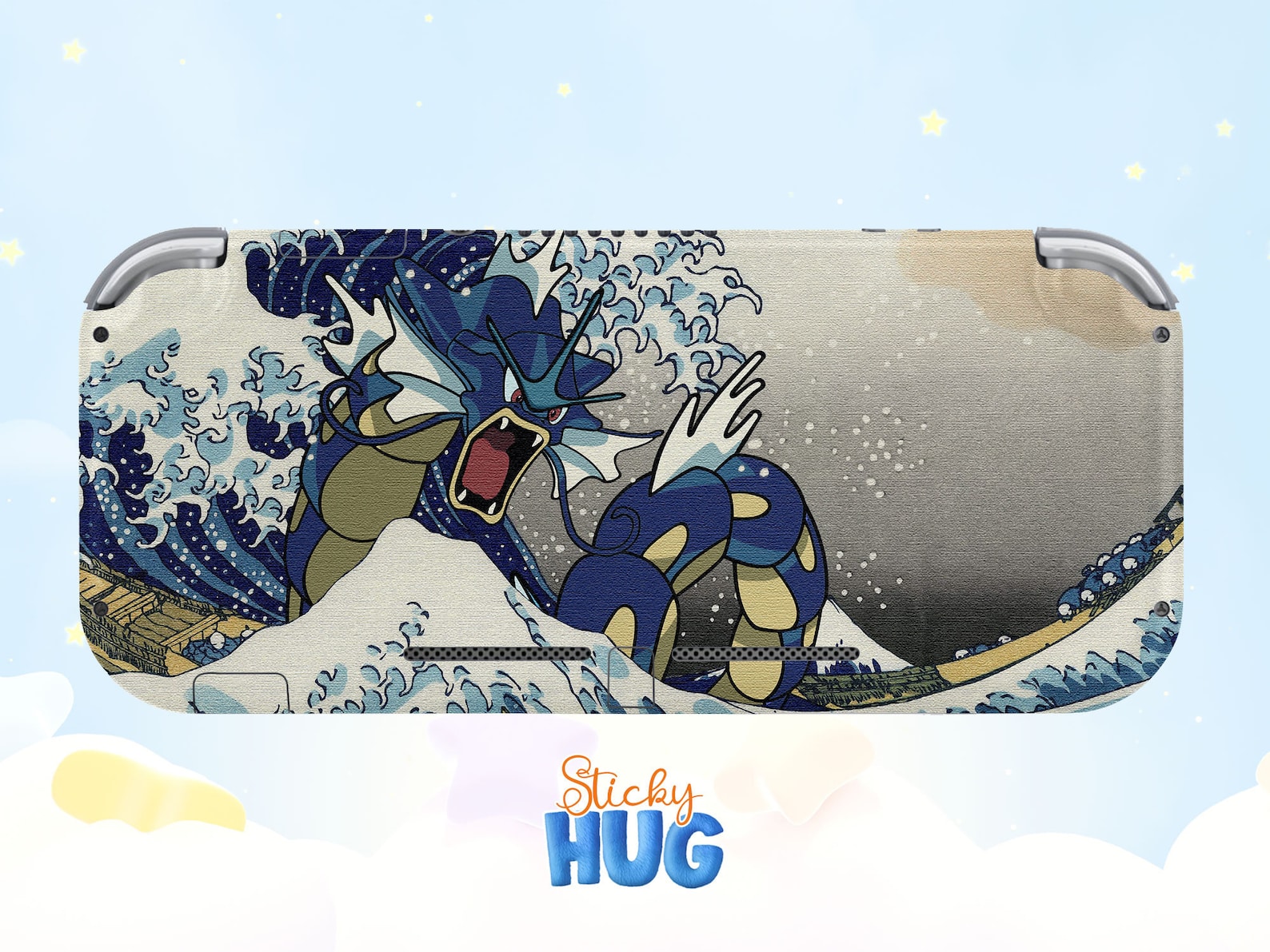 Pokemon Great Wave Anime Pattern Skin for the Nintendo Switch - Etsy