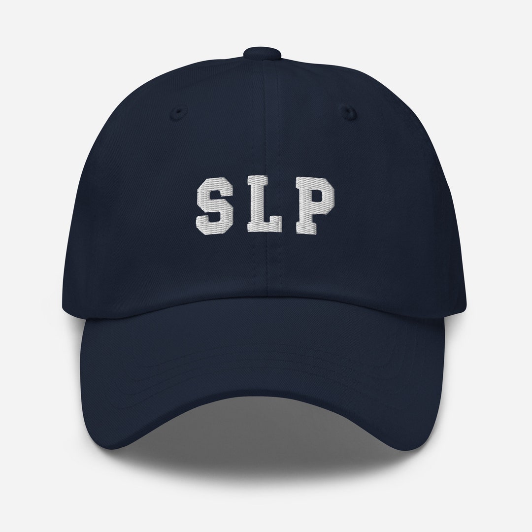 SLP Baseball Cap, Speech Language Pathologist Hat, Speech Therapist ...