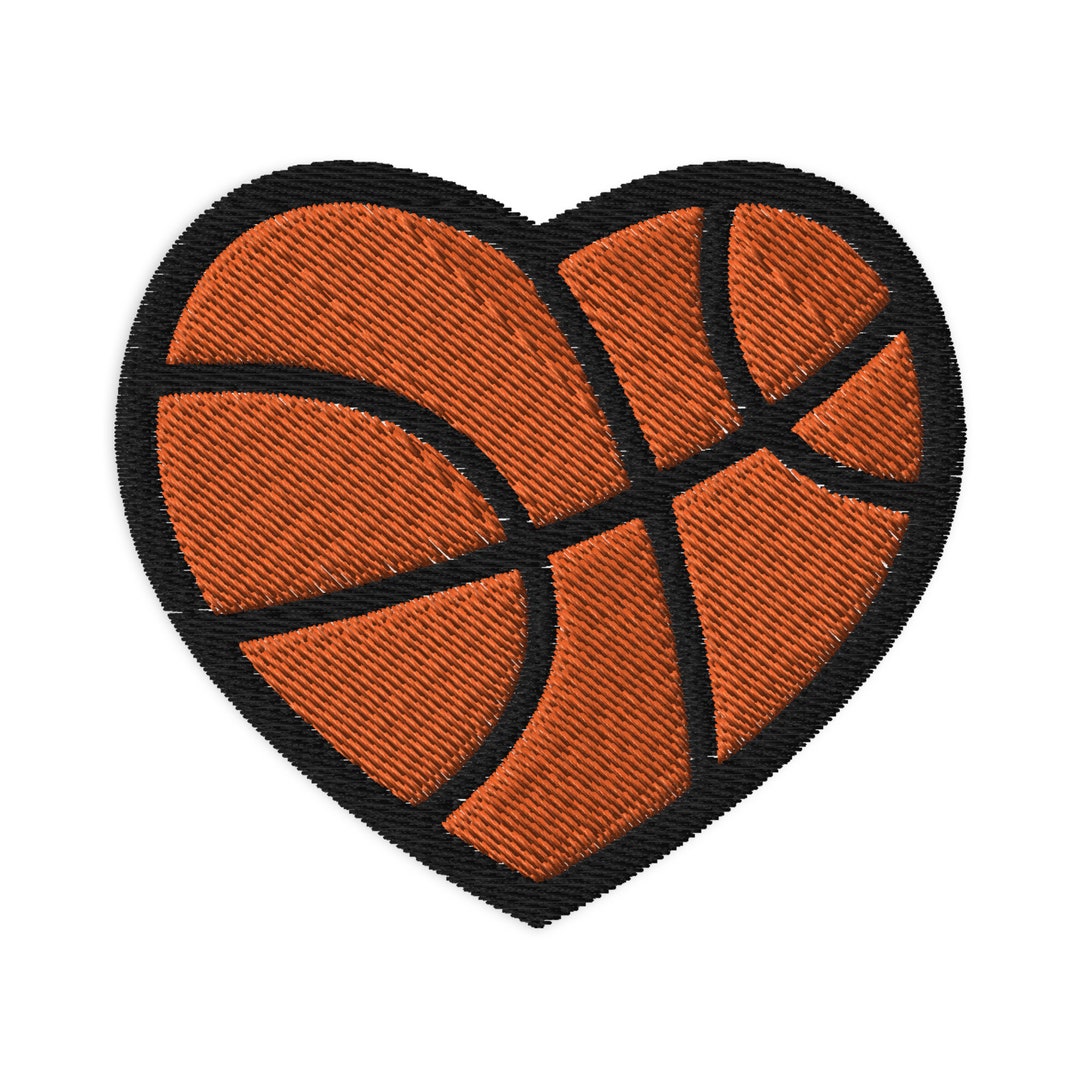 Basketball Patch, Basketball Iron on Patch, Sew on Patch, Basketball ...