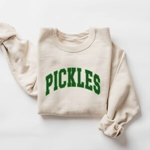 Pickles Sweatshirt, Pickle Lover Crewneck, Foodie Gift, Love to Pickle ...