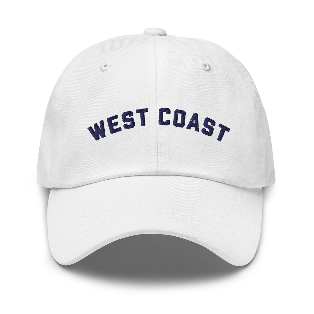 West Coast Hat, Cute Embroidered West Coast Baseball Cap, California ...
